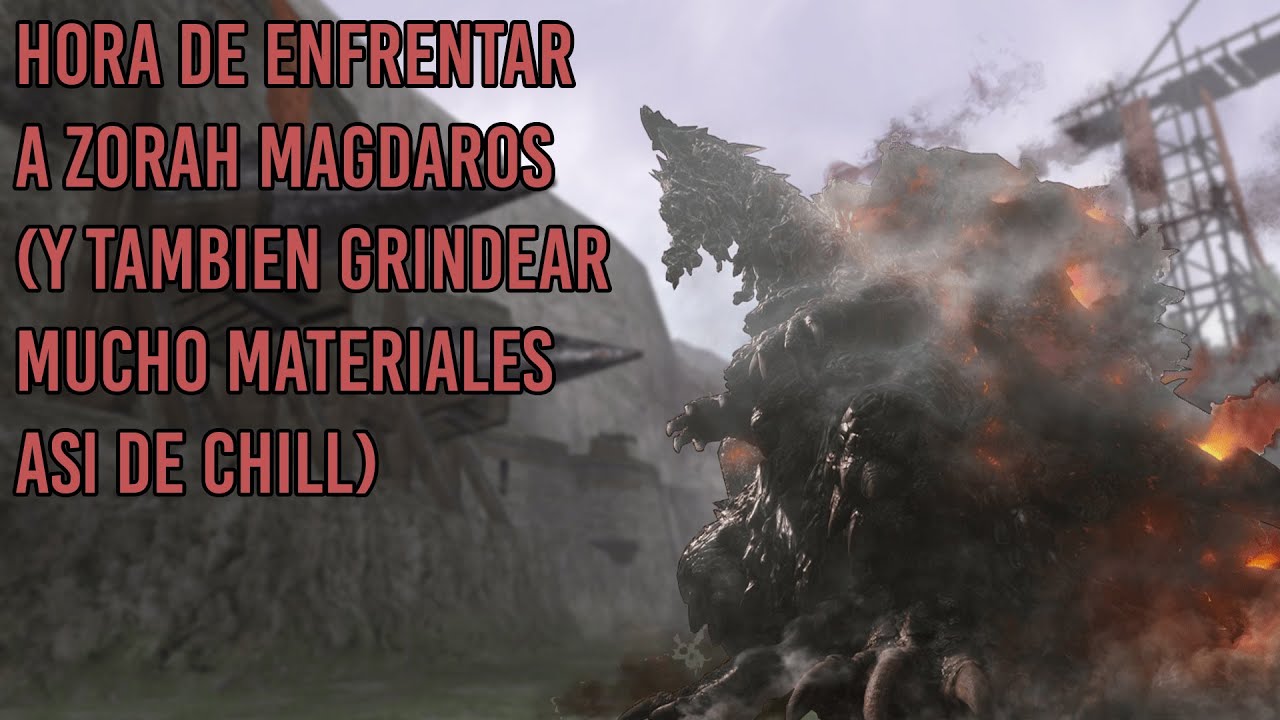 Ahuyentando a Zora Magdaros | Monster Hunter World lets play #4 - YouTube