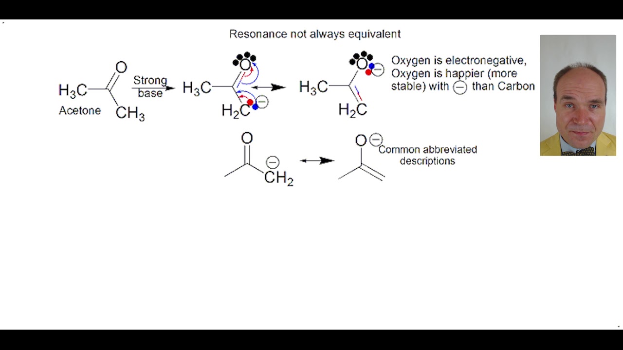Acetone Enolate Ion Resonance Structure