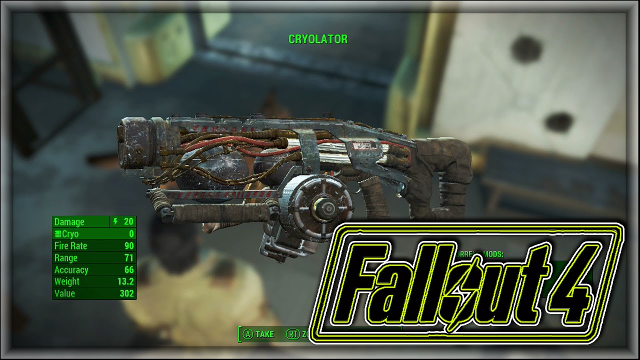 Fallout 4 Rare Weapons - How To Get The Cryolator Without Lockpicking! (Fallout 4 Weapons) - YouTube
