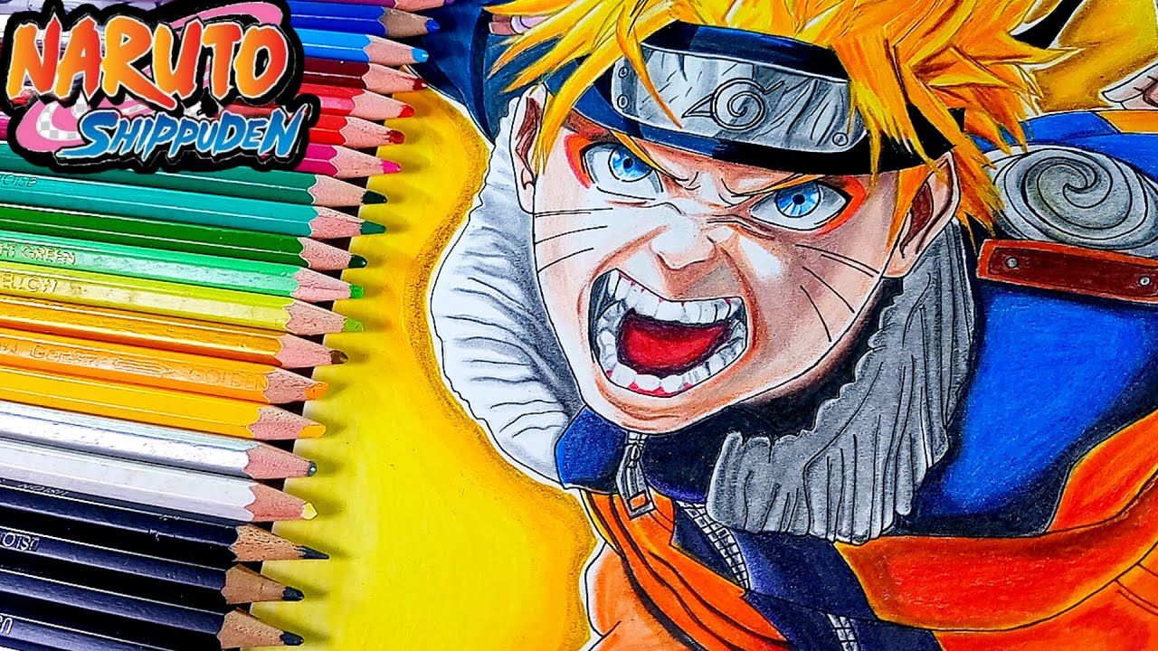 How to Color Like a Pro with Cheap Color Pencils | Naruto Semi ...
