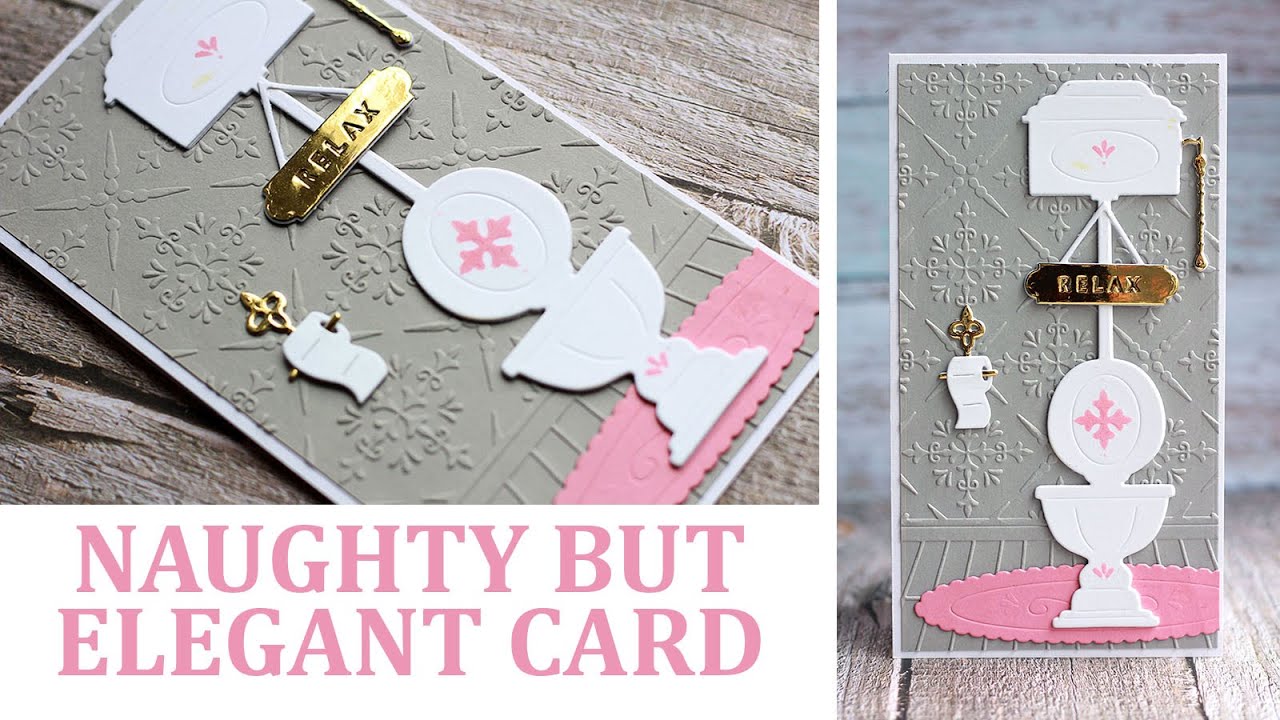 Fancy Toilet Card - YouTube