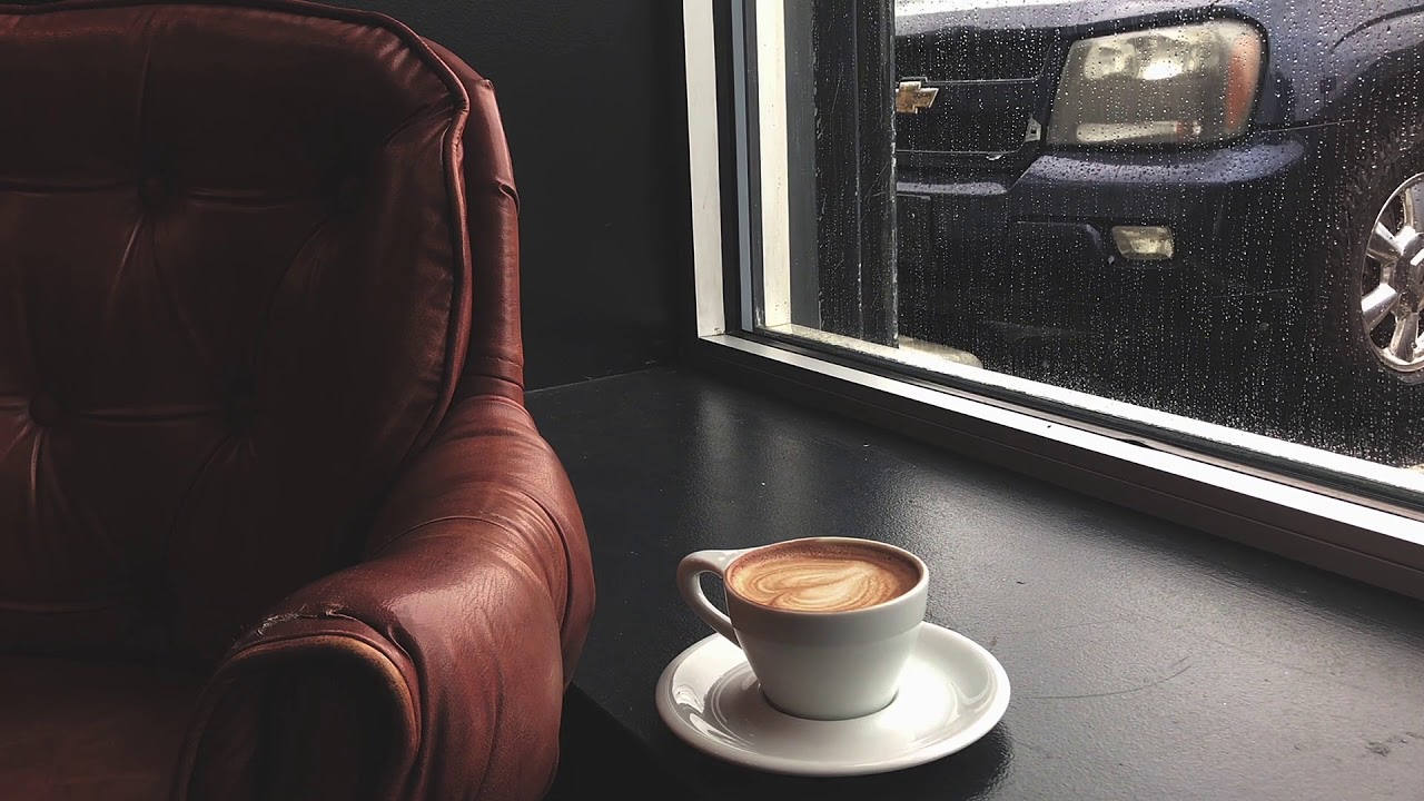 Cafe Sounds on a Rainy Day, Coffee Shop Ambience (Lofi Hiphop) - YouTube