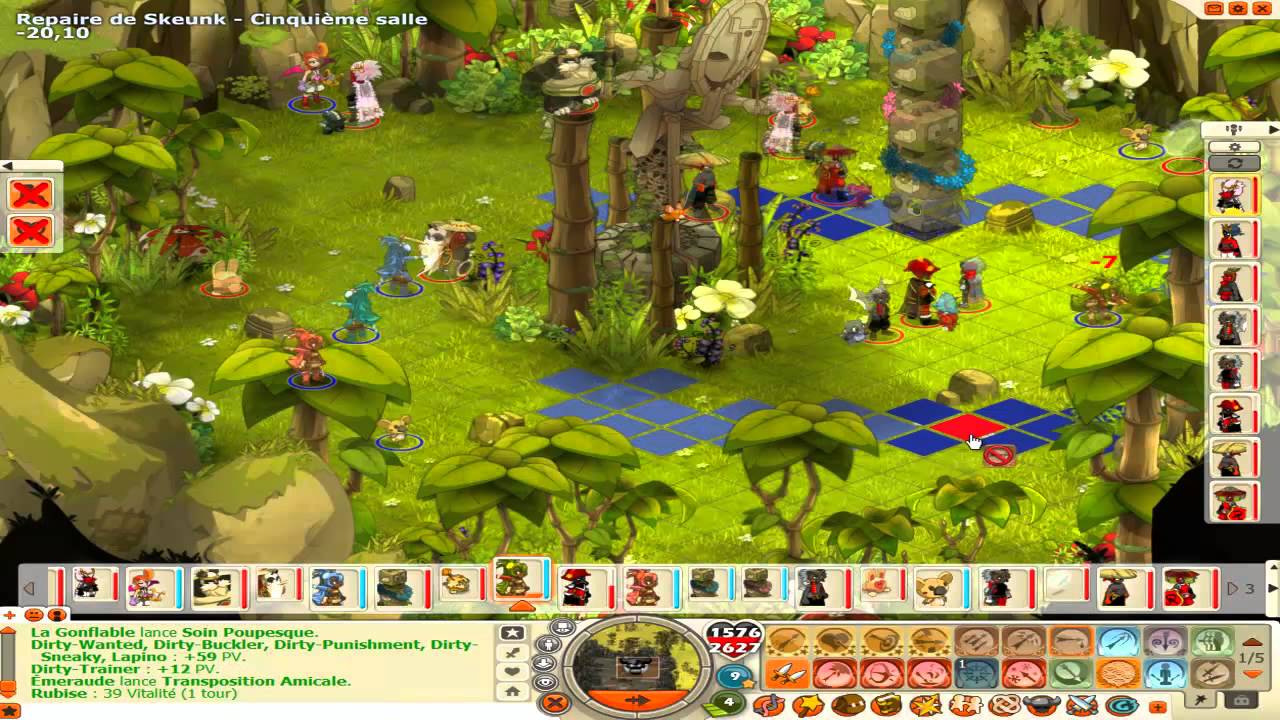 DOFUS ~ Repaire de Skeunk, présentation donjon. {°50} - YouTube