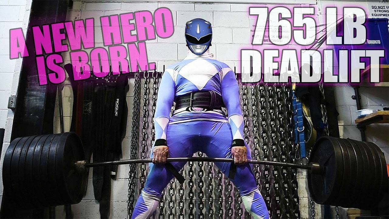 The Strongest Power Ranger Can Deadlift 800lb+?! - YouTube