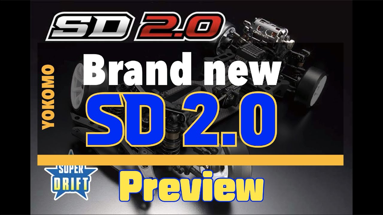 Yokomo SD2.0 Preview (#SD20 #drift #yokomo #yd2 #SD2.0 #드리프트 #요코모) - YouTube