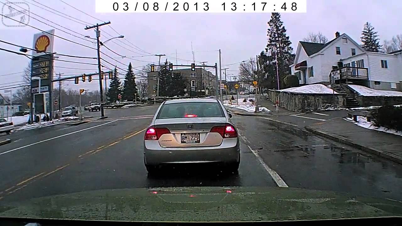 Driving in Arctic (West Warwick) Rhode Island - YouTube