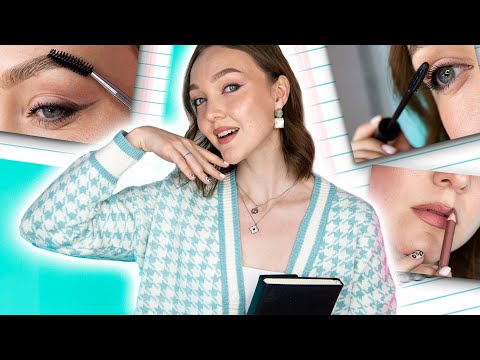 ЛЕГКИЙ МАКИЯЖ В ШКОЛУ 📚 на любое веко и любой случай жизни💕
