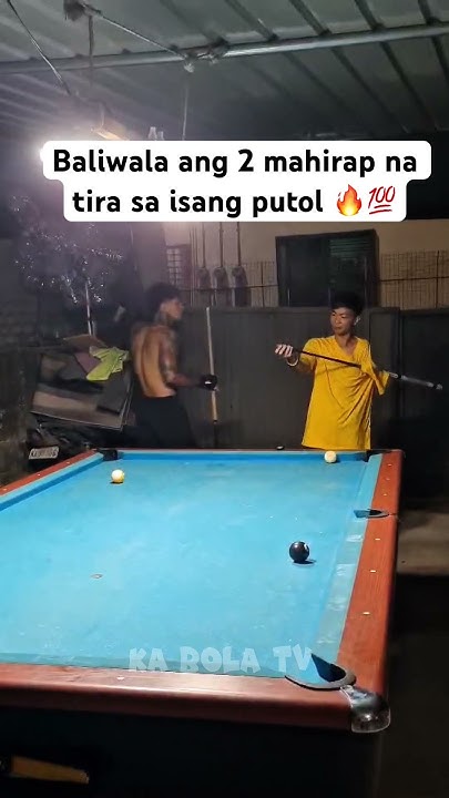 Mahirap na pero nagagawan parin ng paraan ng isang putol 😱💯 #billiards #philippines #pool - YouTube