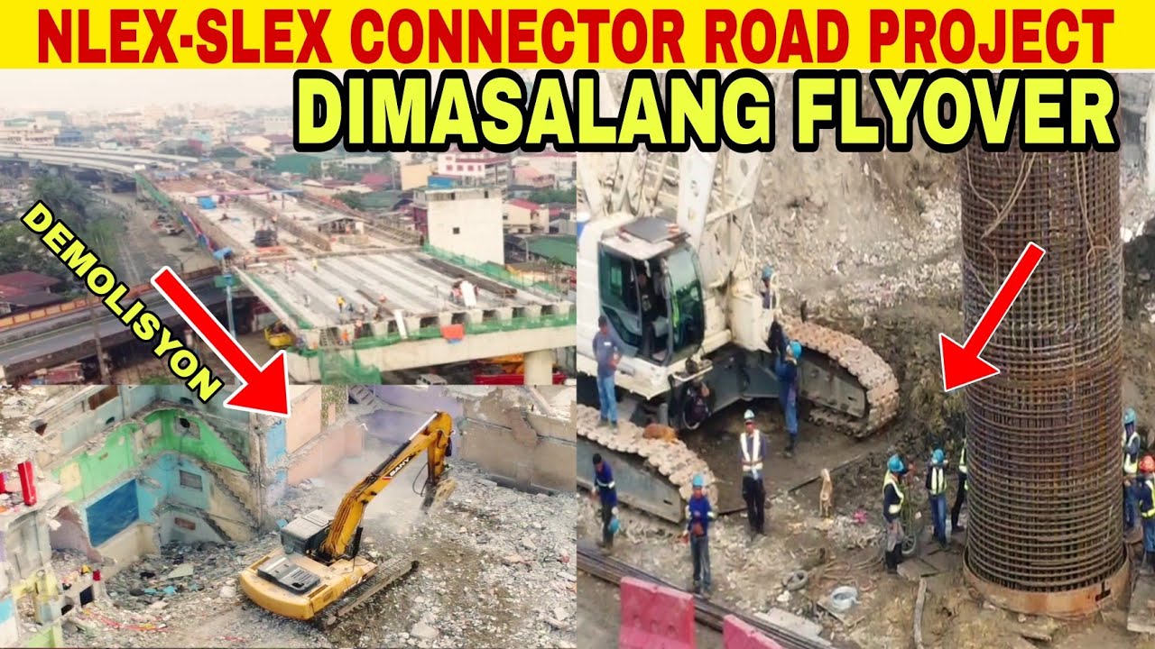 NLEX-SLEX CONNECTOR PROJECT DIMASALANG FLYOVER LATEST UPDATE 12/12/2022 ...
