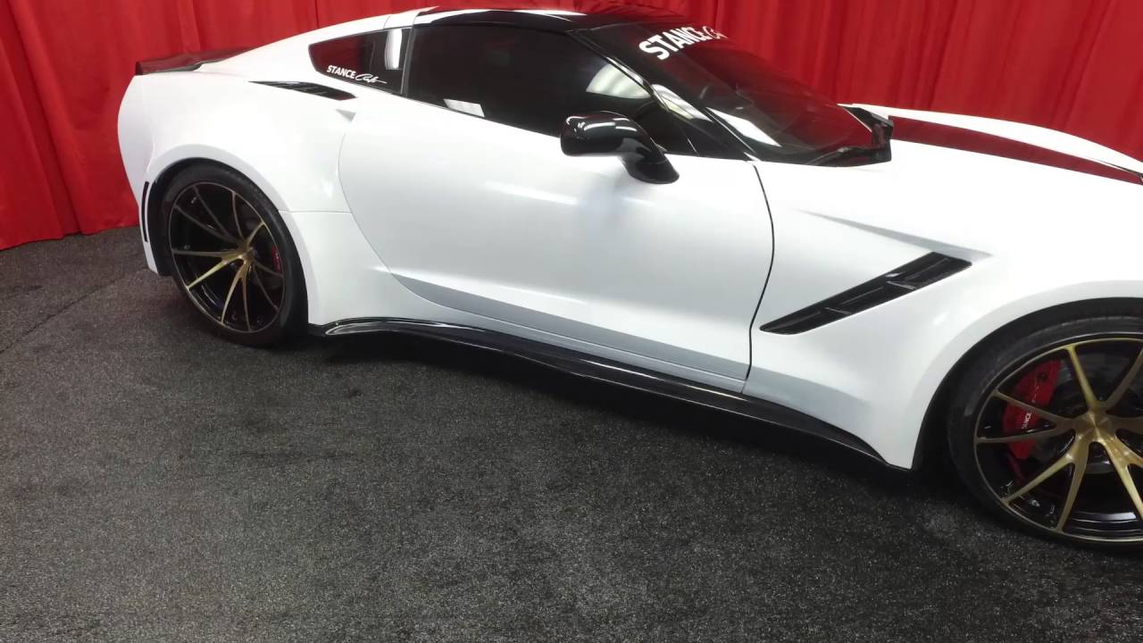 2015 Z51 SC7 Wide Body Corvette Conversion Kit By Stance Craft - YouTube