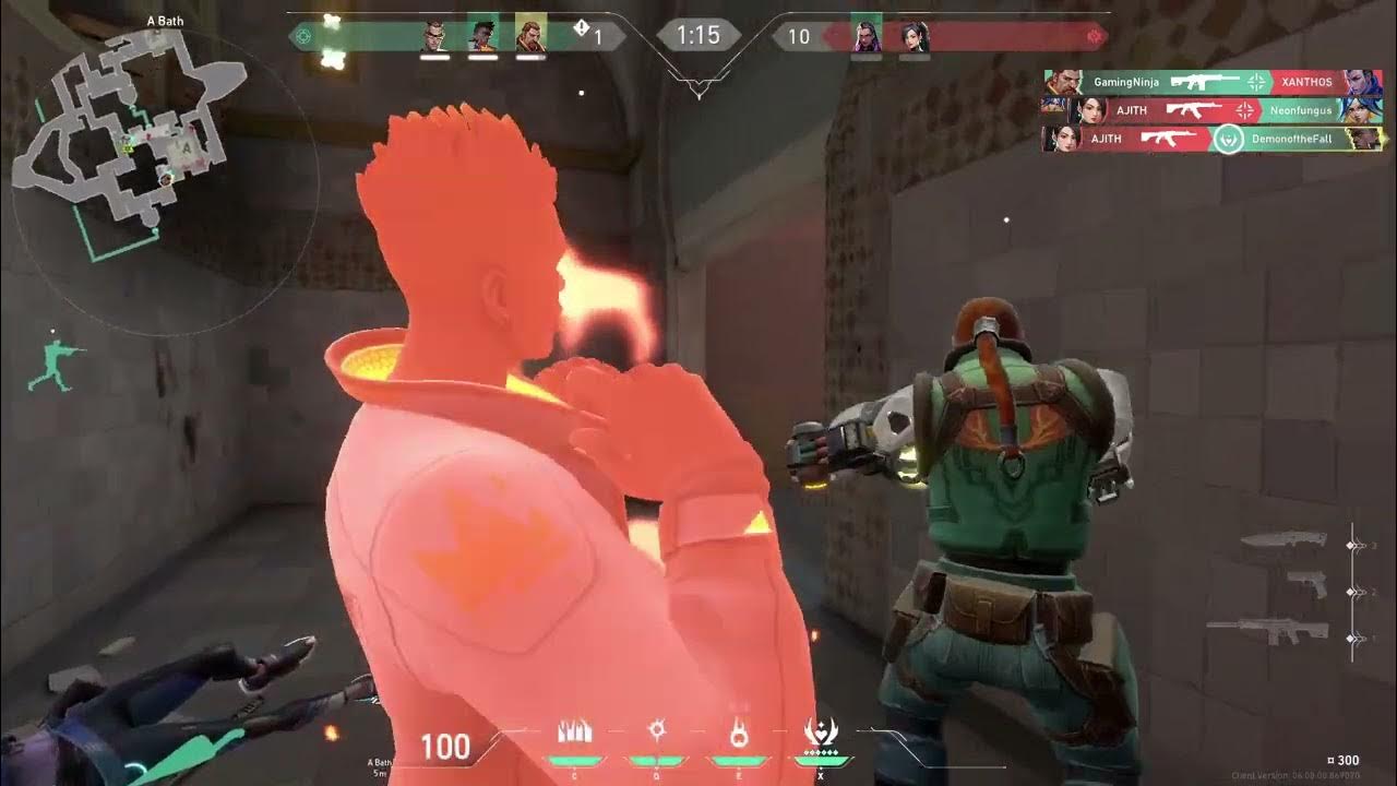 Valorant Gameplay Phoenix And Chamber Mix Youtube