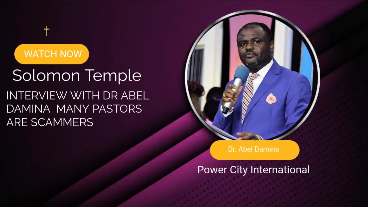 Exclusive interview with Dr. Abel Damina - YouTube