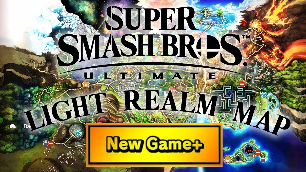 World of Light New Game Plus | Super Smash Bros Ultimate | 100% guide ...