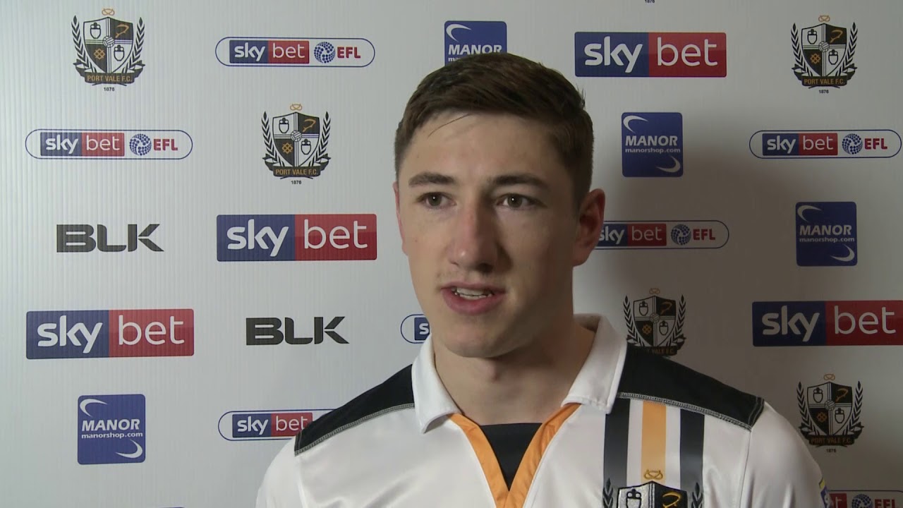 Adam Crookes signs on loan for the Vale - YouTube