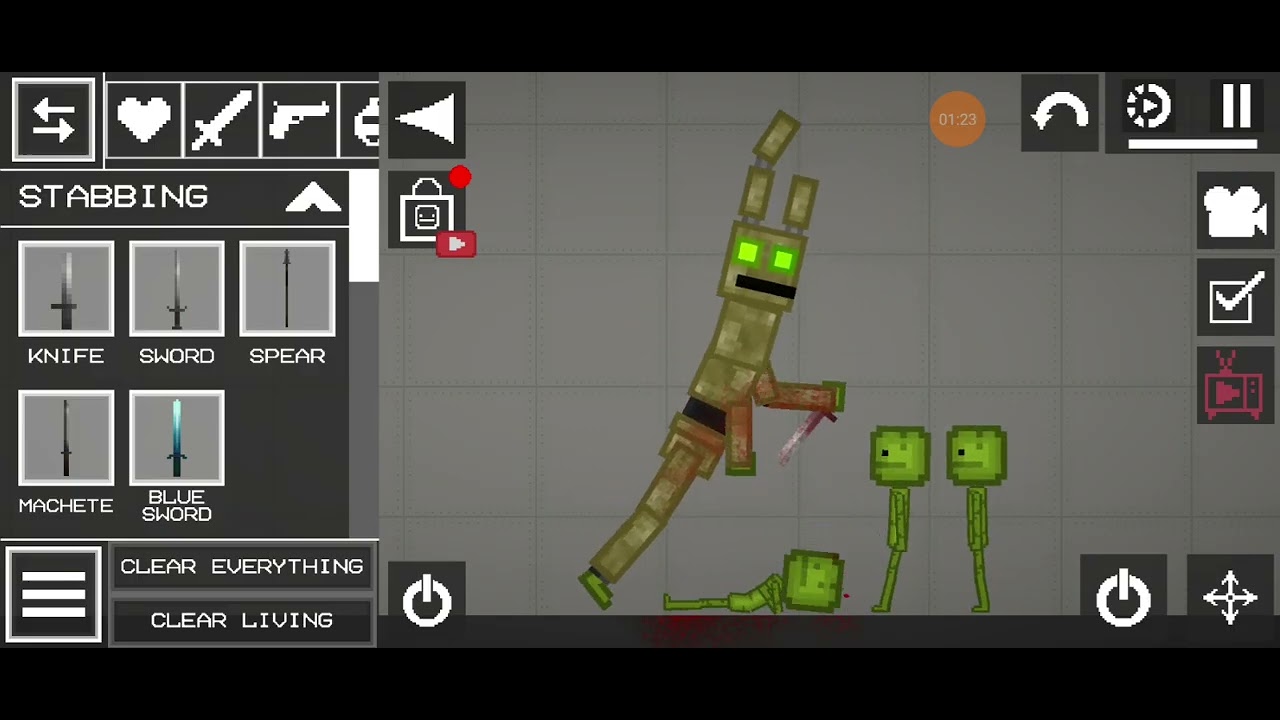 spring lock failure in melon playground - YouTube