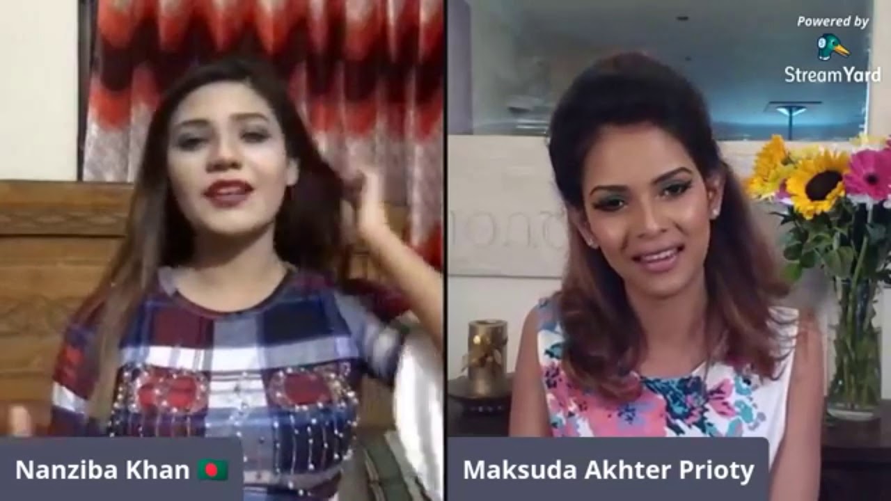 Ireland 🇮🇪 & Bangladesh 🇧🇩 Maksuda Akter Prioty 😊Miss Earth ...