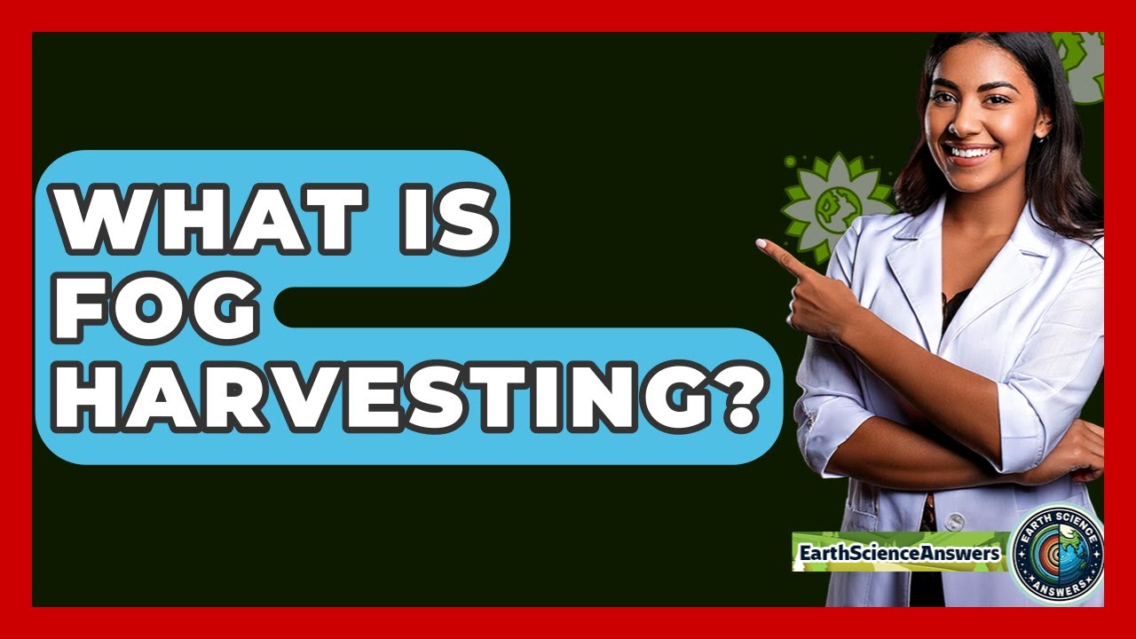 What Is Fog Harvesting? - Earth Science Answers - YouTube