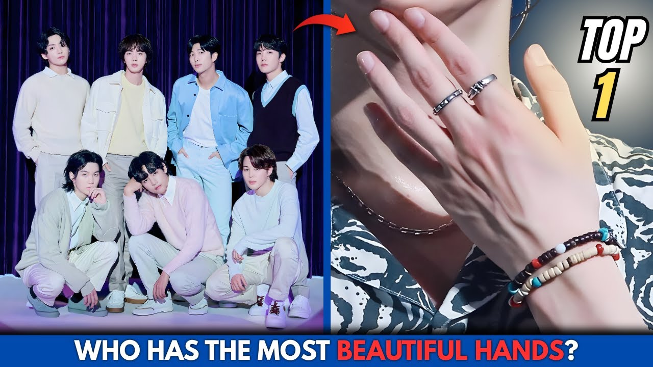 BTS Members Ranking With The Most Beautiful Hands (fingers, palms, nail ...