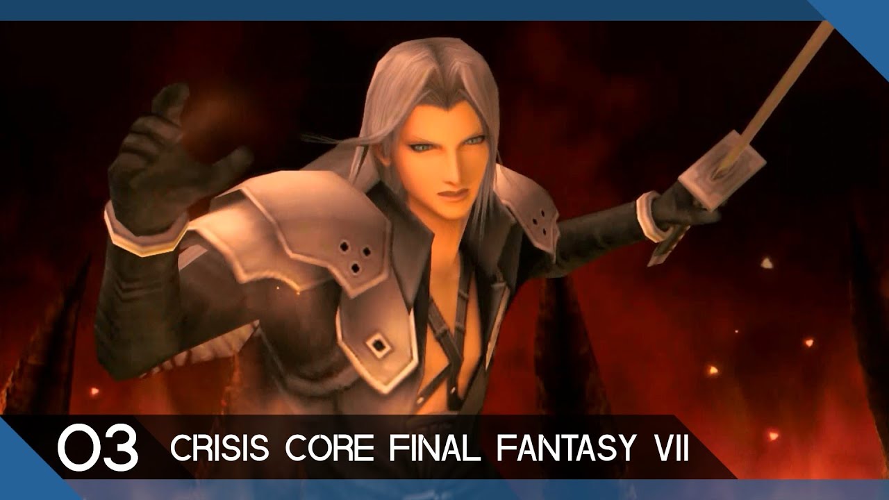 Crisis Core FInal Fantasy VII #3 - Ifrit e Sephiroth! - YouTube