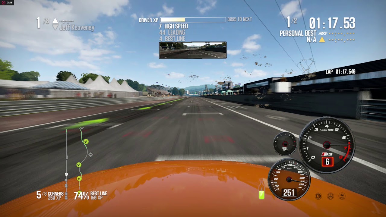 NFS Shift 2 Unleashed max settings on the AMD RX580 8GB - YouTube