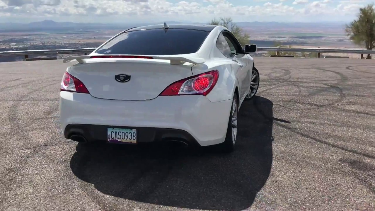 My Wife’s Completely Stock BK1 Genesis Coupe 2.0t Track - YouTube