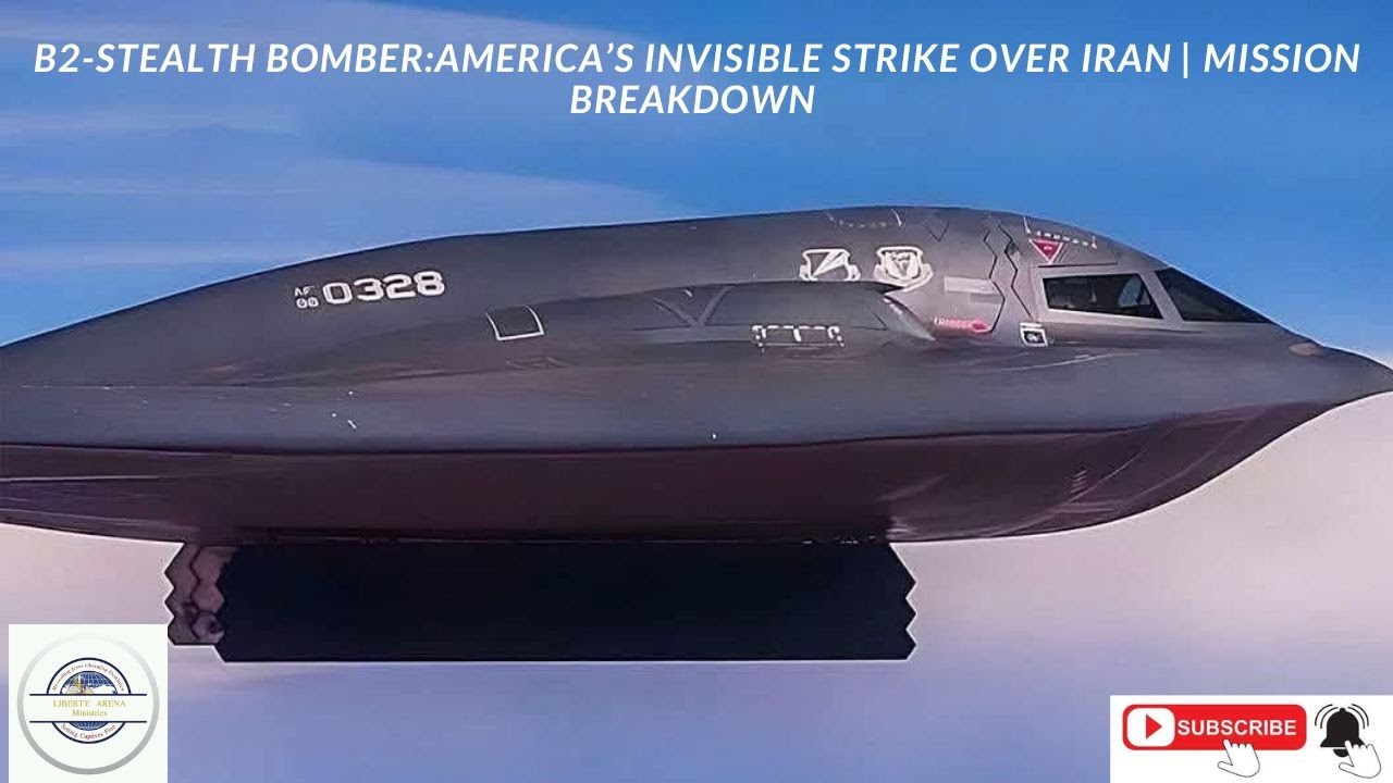 B-2 BOMBER OVER IRAN? AMERICA'S INVISIBLE STRIKE OVER IRAN | MISSION ...