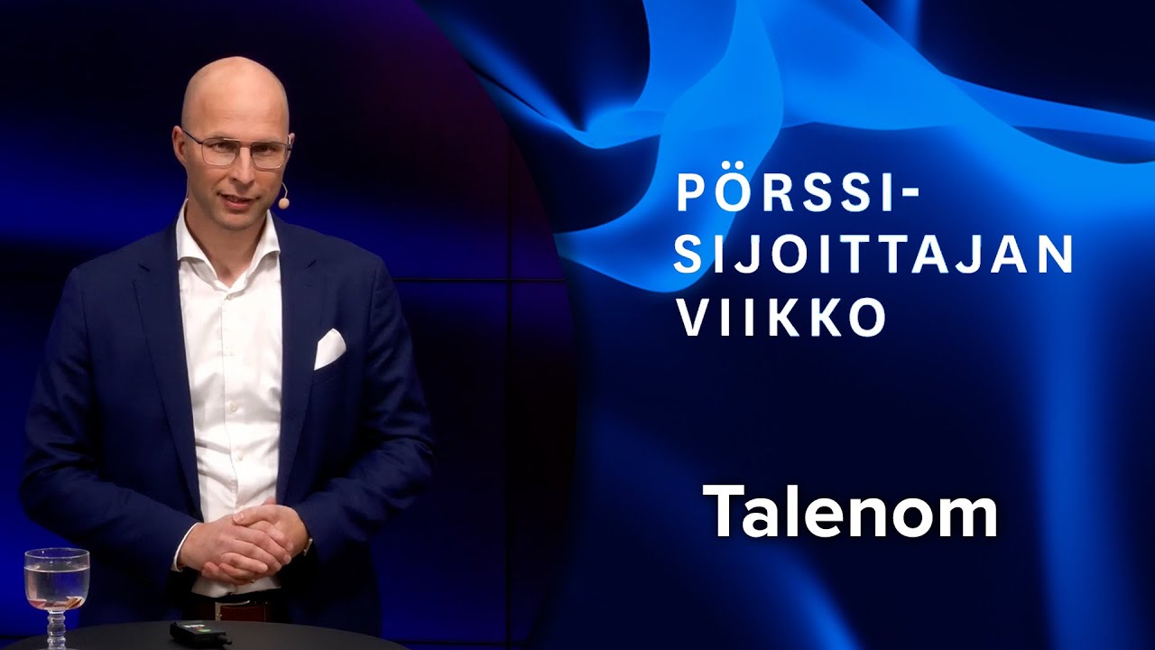 Talenom sijoituskohteena | Pörssisijoittajan viikko 13.9.2023 - YouTube