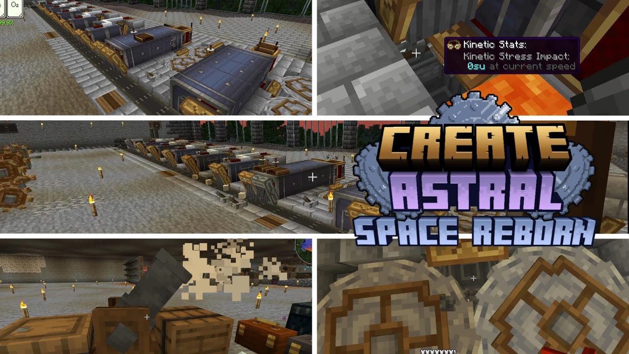 Create Astral EP8 Fun with Schematicannon, Building Create Cobbleworks - YouTube