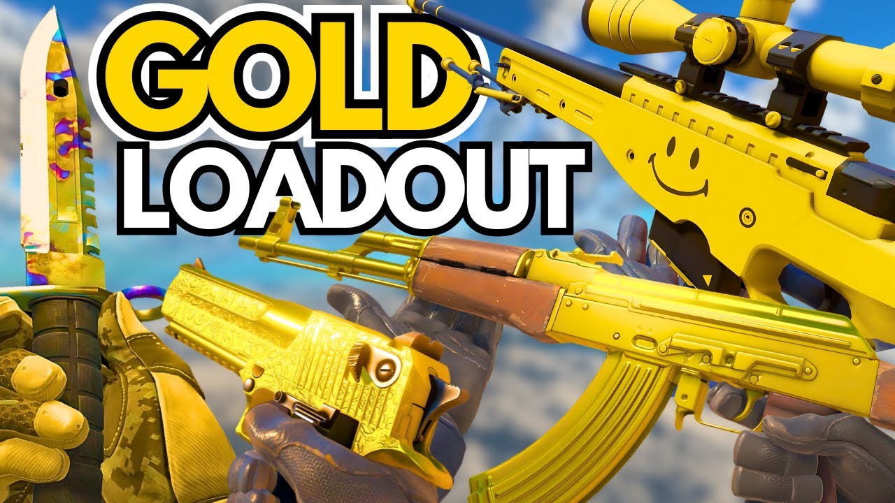 The BEST GOLD Inventory for CS2! (BUDGET GOLD Skins Loadout 2024) - YouTube