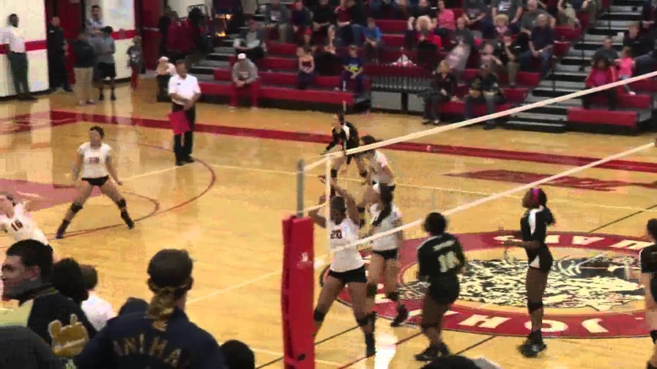 Game of the Week: Mesquite Horn vs Irving Volleyball Playoffs - YouTube