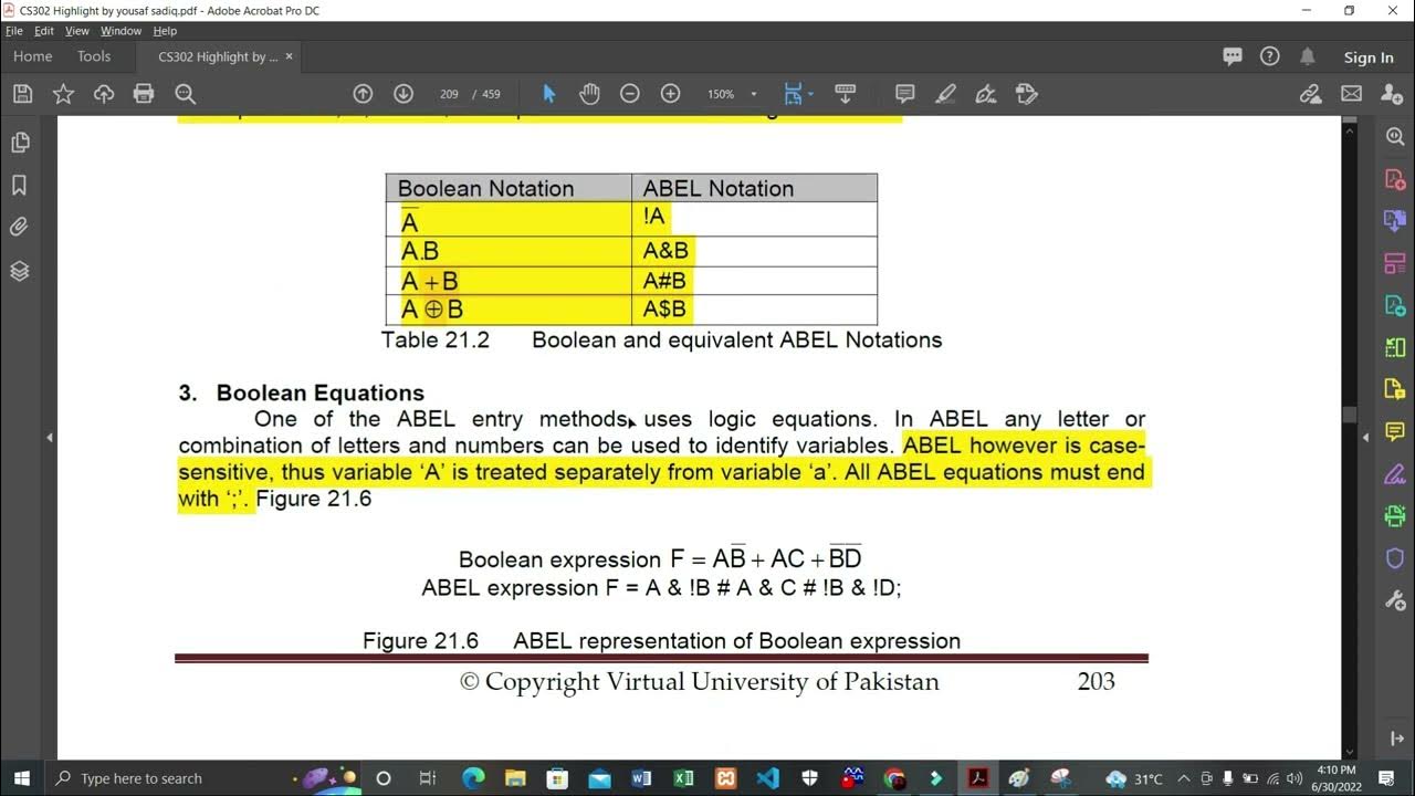CS302 lectures 21 | CS302 short lectures 21 | CS302 virtual university ...