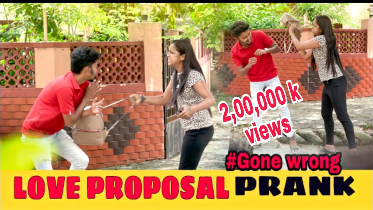 love proposal prank | love prank | Mathwin | love prank Tamil | Ms Starlight 1456 - YouTube