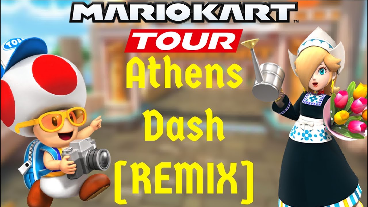 Athens Dash [REMIX] | Mario Kart Tour - YouTube