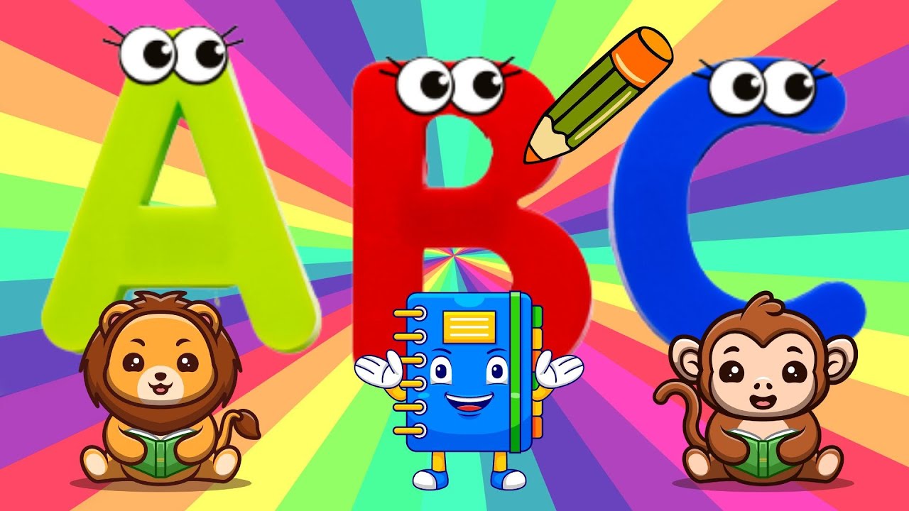 Educational ABC Alphabet Video for Toddlers Fun Learning! - YouTube