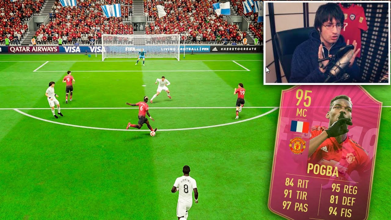 PAUL POGBA FUTTIES (95) REVIEW EN ESPAÑOL | FIFA 19 ULTIMATE TEAM - YouTube