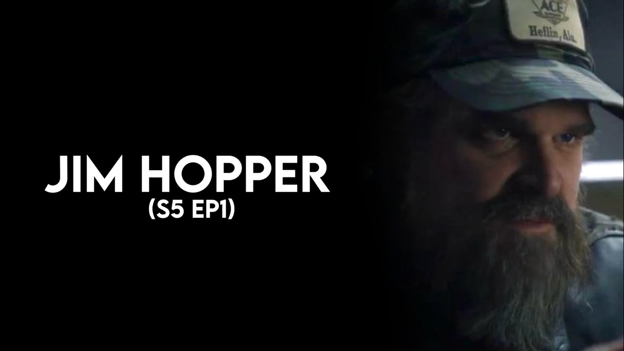 Jim Hopper (S5 EP1) - Scene Pack (Stranger Things) - YouTube