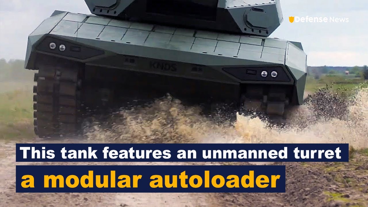 New Leopard 2 A-RC 3.0 main battle tank with modular autoloader - YouTube