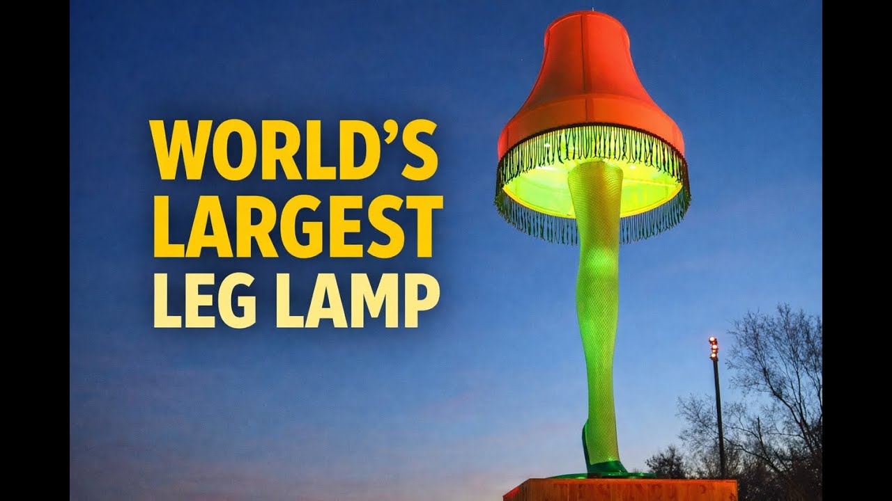Amazing Chickasha Leg Lamp - You Won't Believe How Cool It is! - YouTube