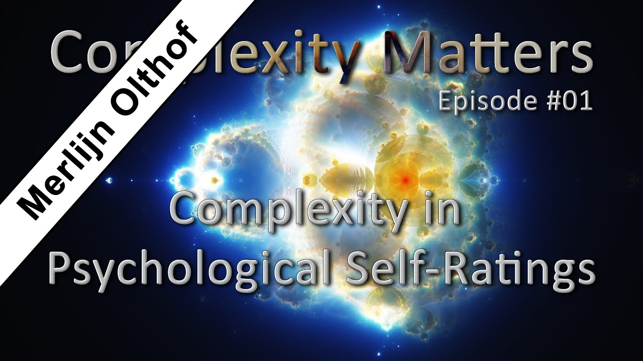 Complexity Matters E01: Complexity in psychological self-ratings - YouTube