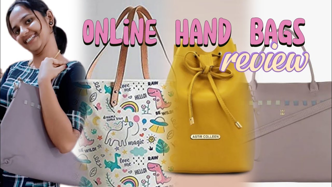 online bag collection from Flipkart & Ajio | What i ordered vs what i ...