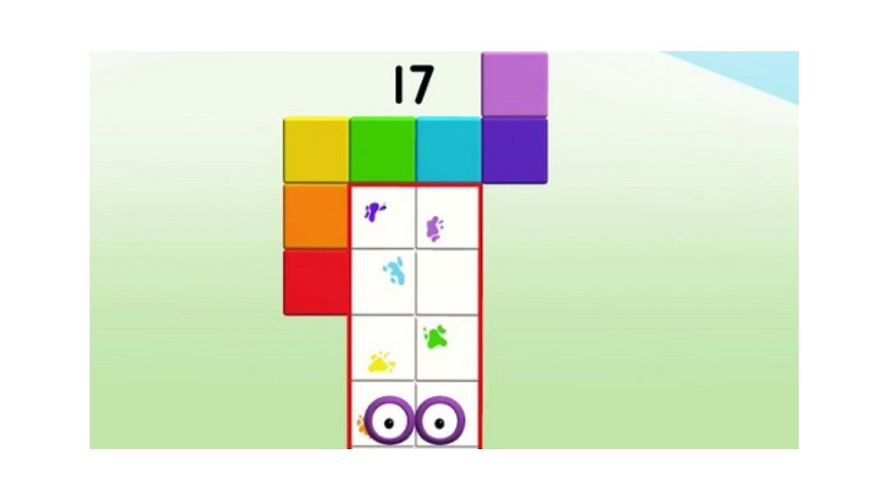NumberBlocks 17 | This One is a Crazy Shape! - YouTube