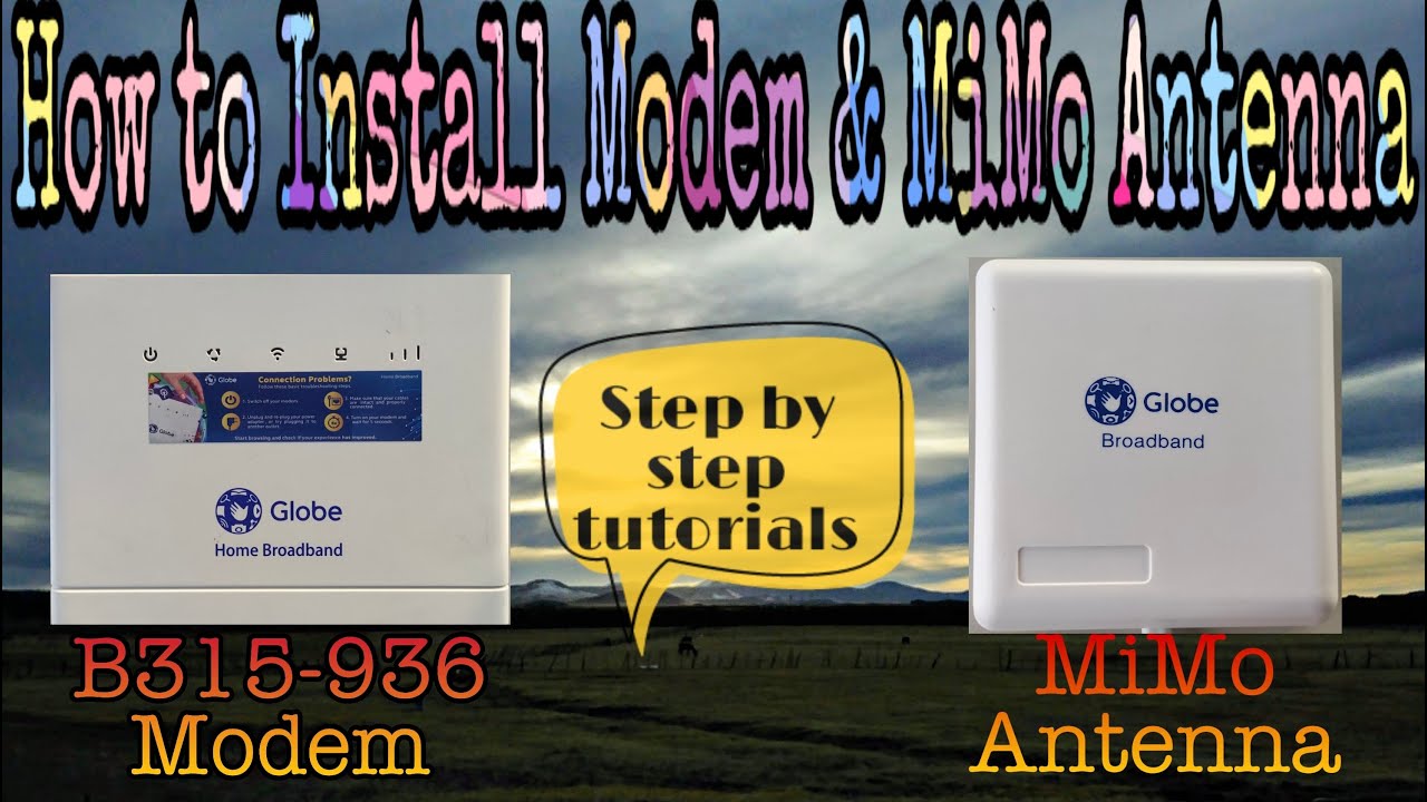Paano Palakasin Ang Internet Connections using B315-936 Modem & Mimo ...