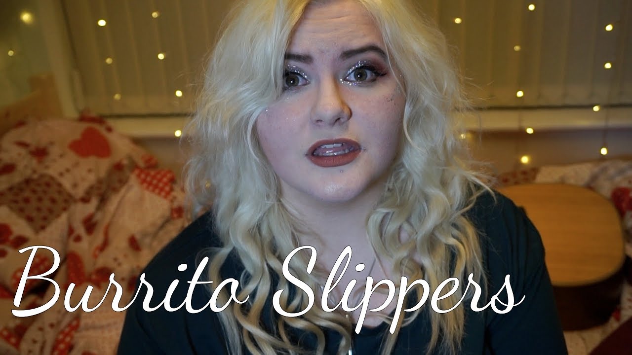 Burrito Slippers by Libby Tidley | Original... Jingle? - YouTube