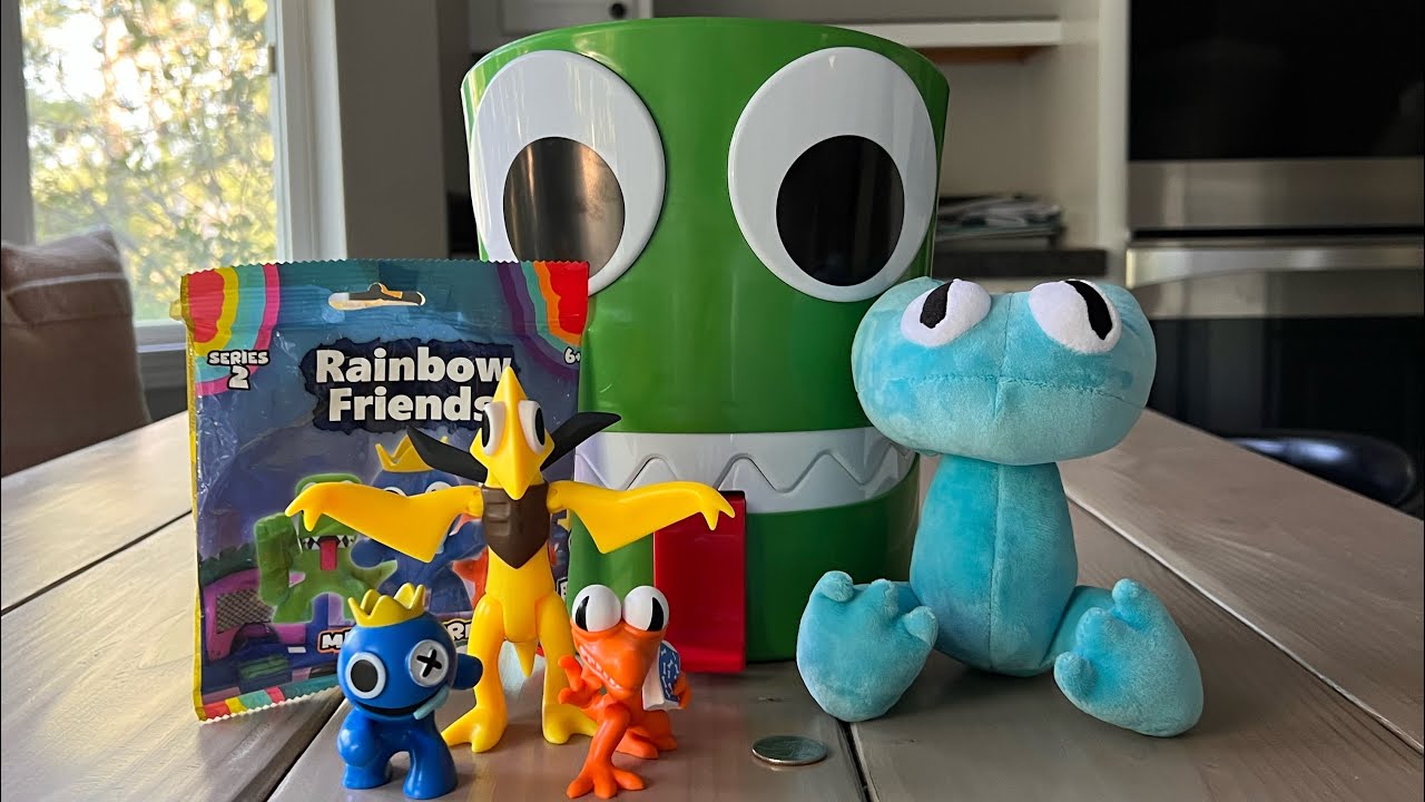 Rainbow Friends Green Ultimate Bundle Unboxing! - YouTube