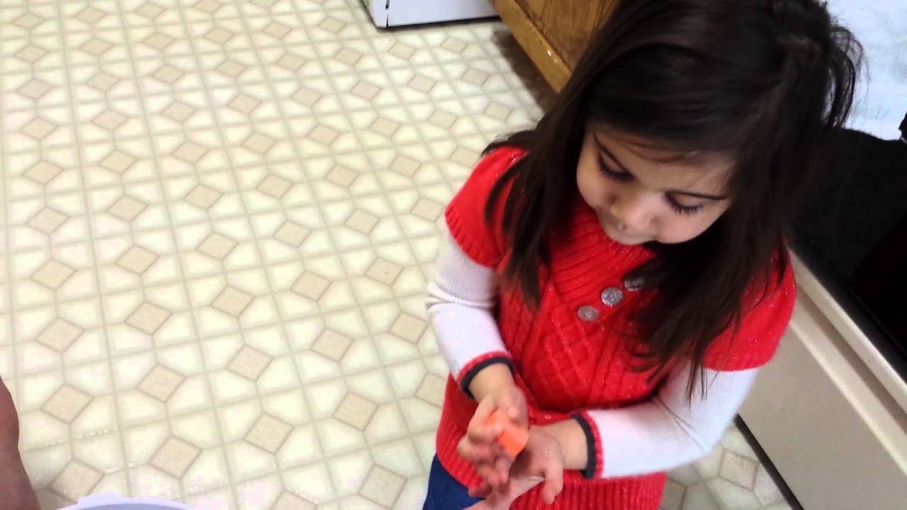 My First Pedicure - YouTube