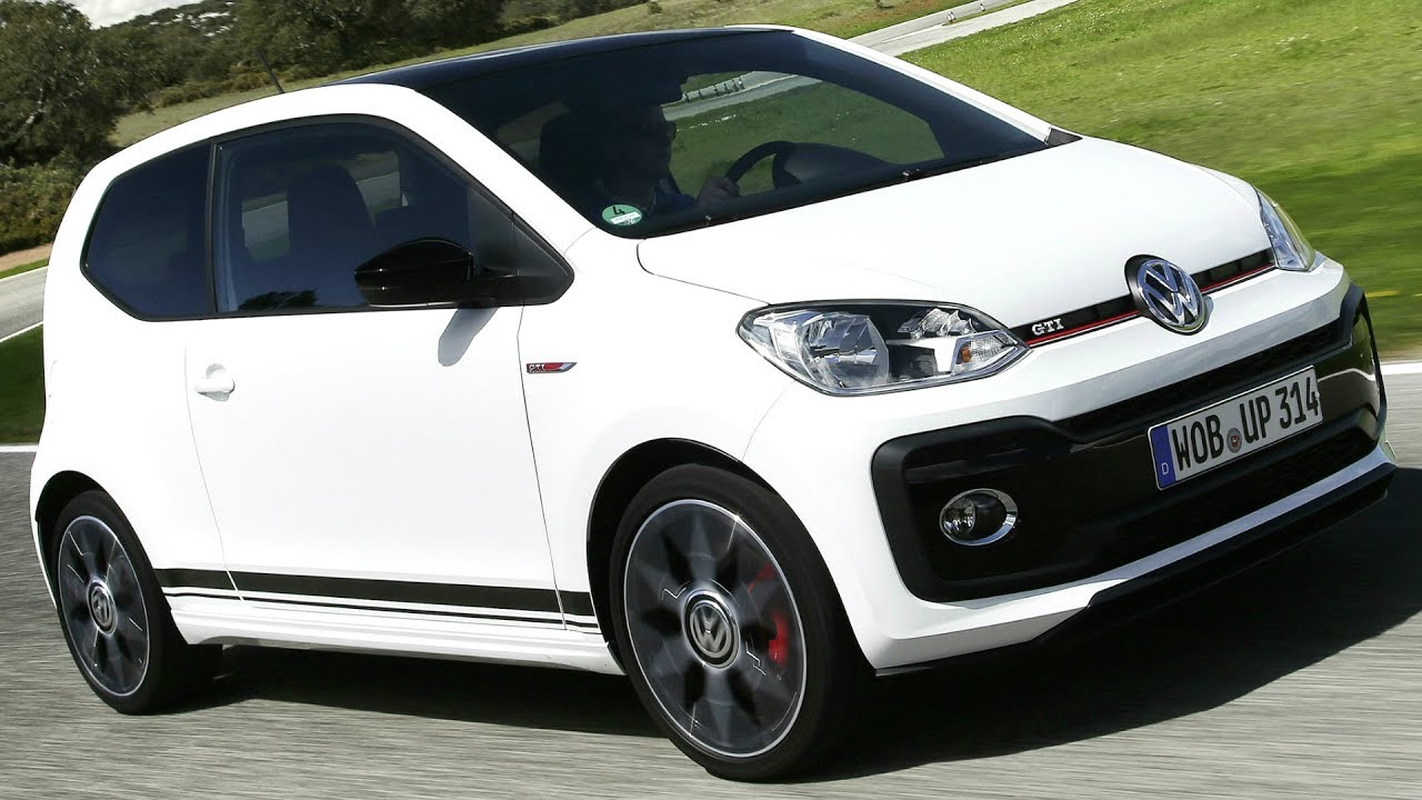 Volkswagen up! GTI - on the Race Track - YouTube