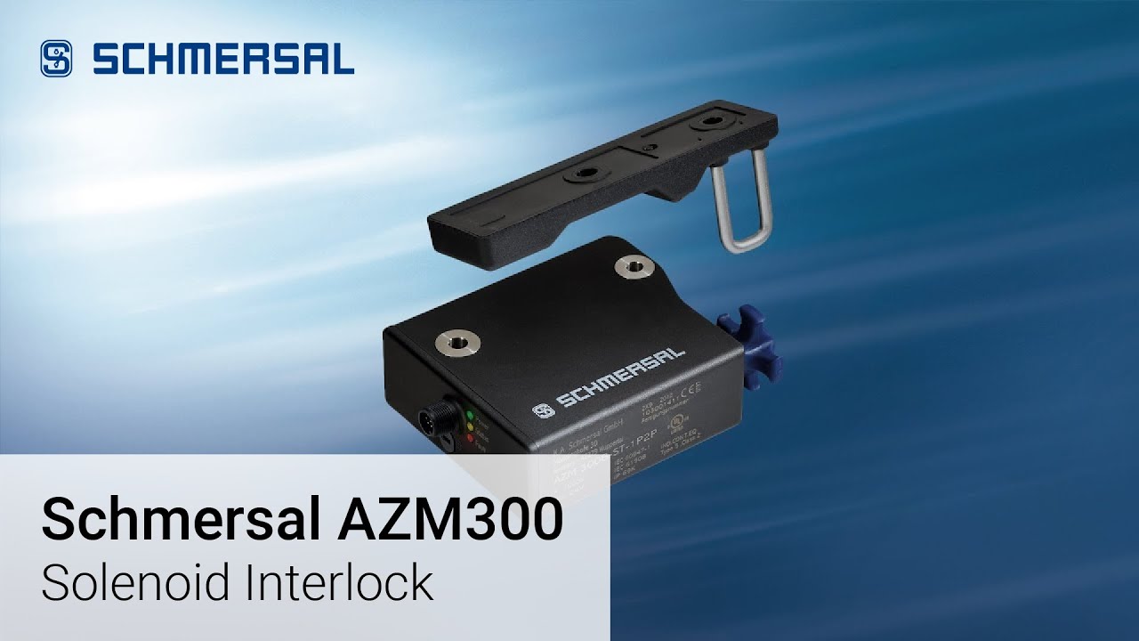 Introducing Schmersal's AZM300 Solenoid Interlock - YouTube