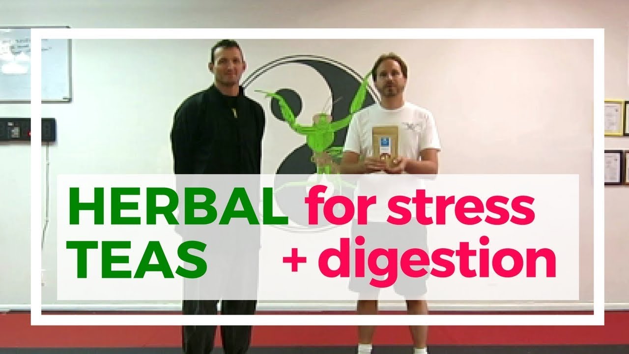 Chinese herbal tea for stress, digestion, and diet tips - YouTube