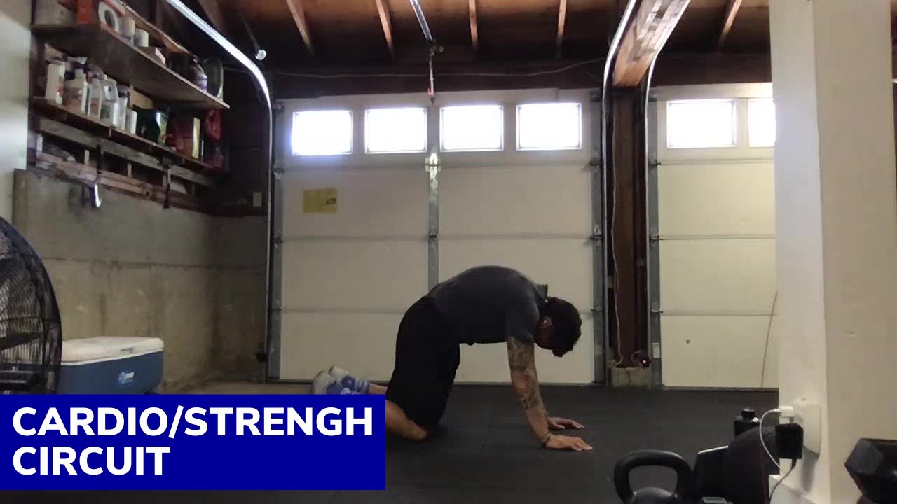 Cardio/Strength Circuit Single Leg V Up Workout with Robert - YouTube