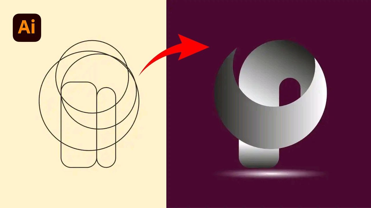 Logo Design Tutorial for beginner - YouTube